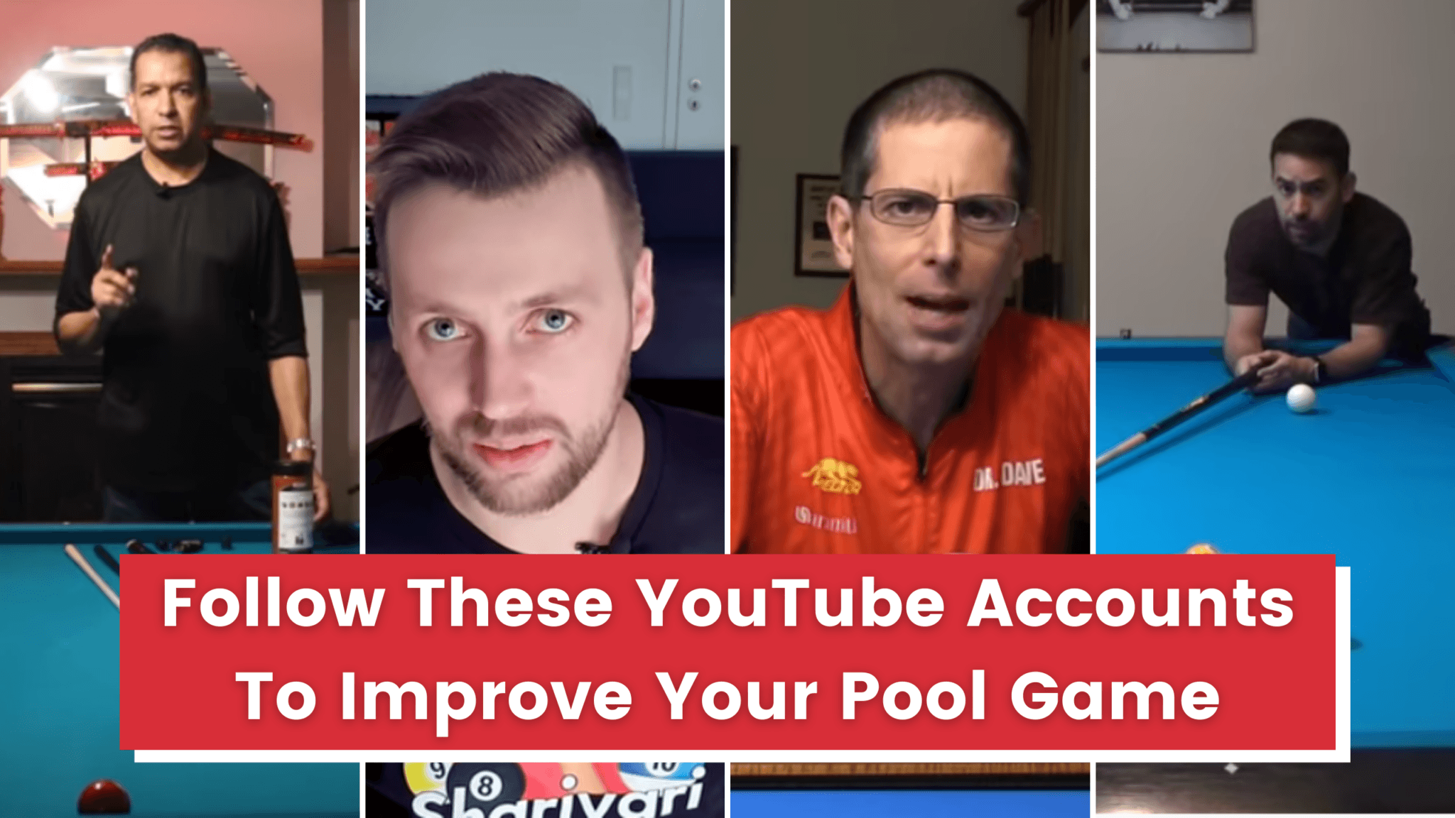 10 YouTube Channels To Improve Your Pool Game | Pool All Day